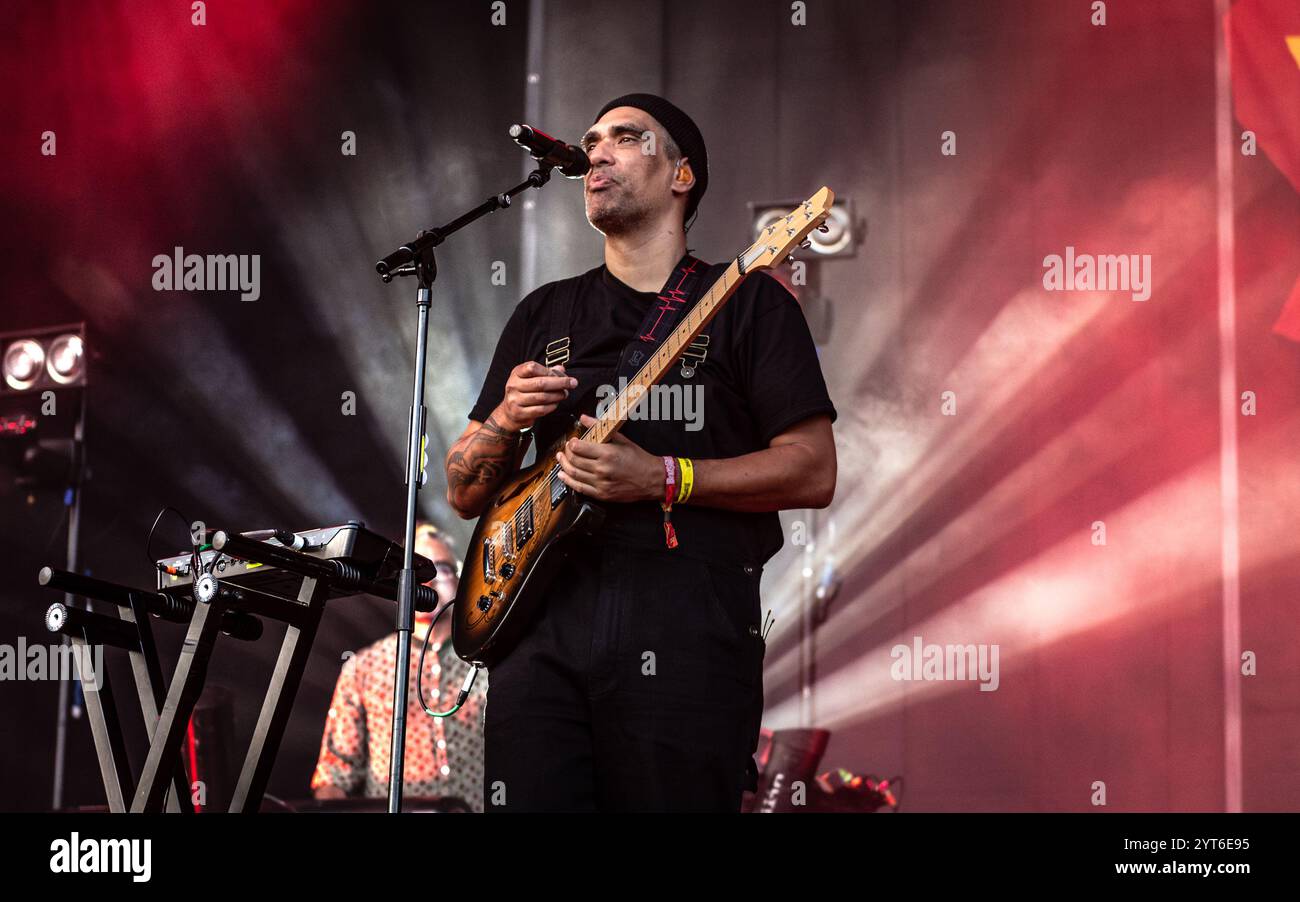 Fat Freddy's Drop, Beautiful Days Festival 2024 Stock Photo - Alamy
