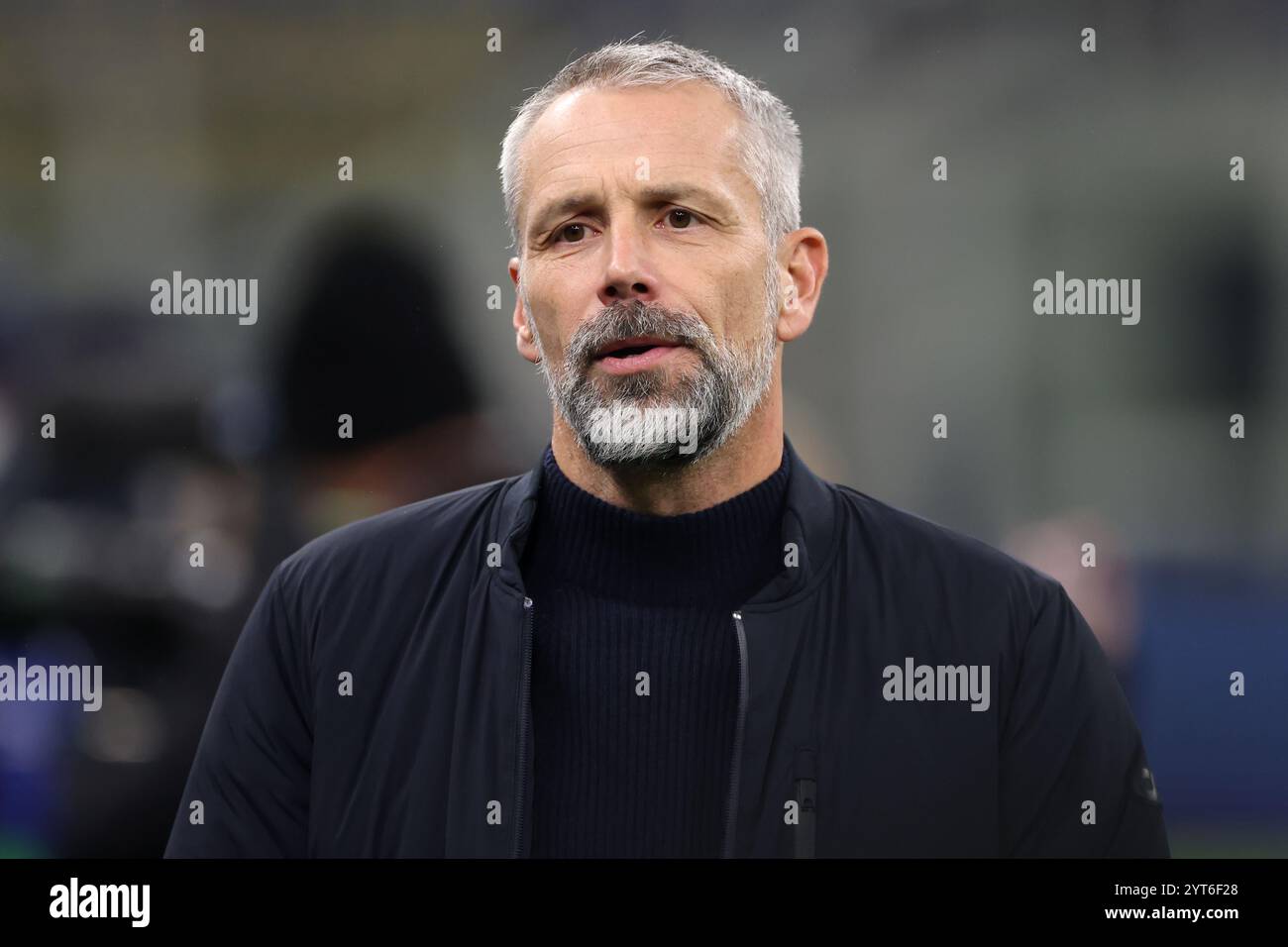 Milan, Italy, 26th November 2024. Marco Rose Head Coach of RB Leipzig ...