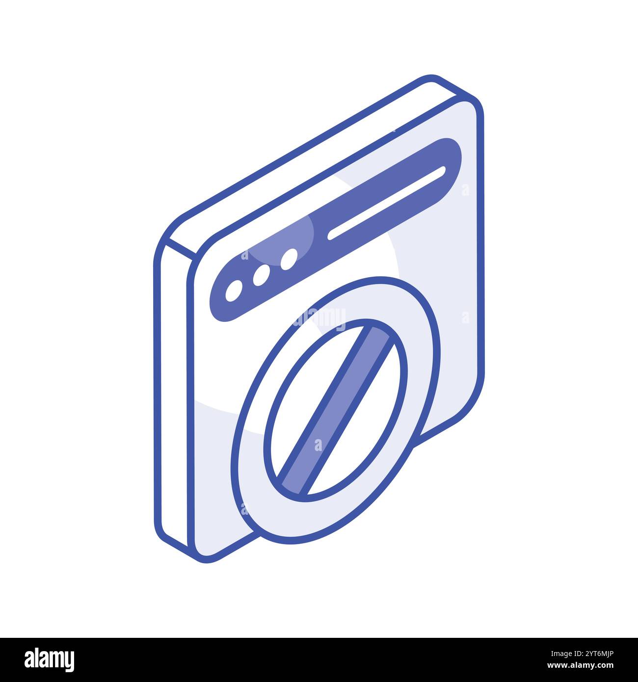 Get this amazing isometric icon of blocked website isolated on white ...