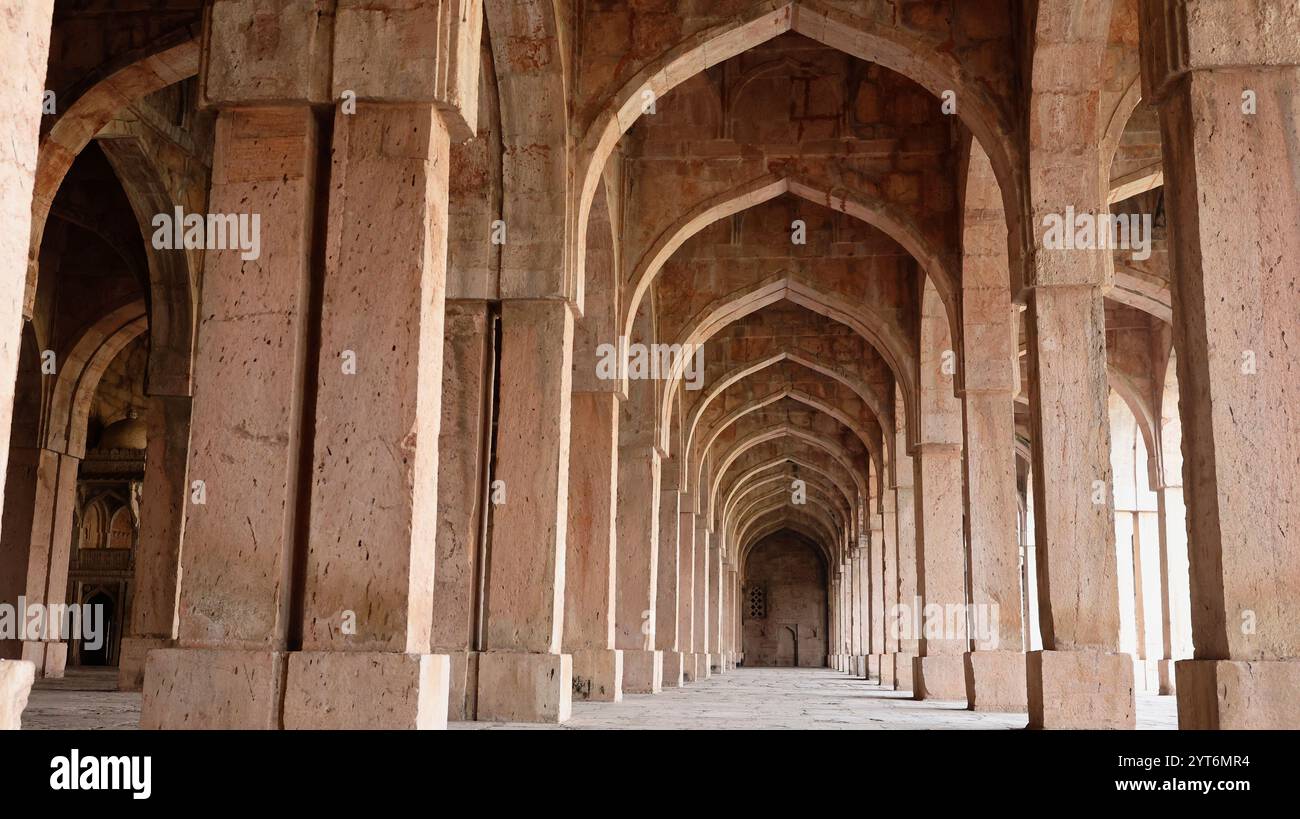 India, Gujarat, Mandu, Jama Masjid in the ghost town Stock Photo - Alamy