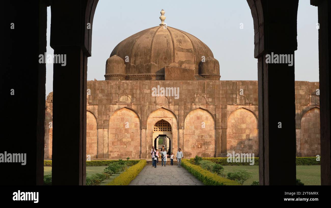 India, Gujarat, Mandu, Jama Masjid in the ghost town Stock Photo - Alamy