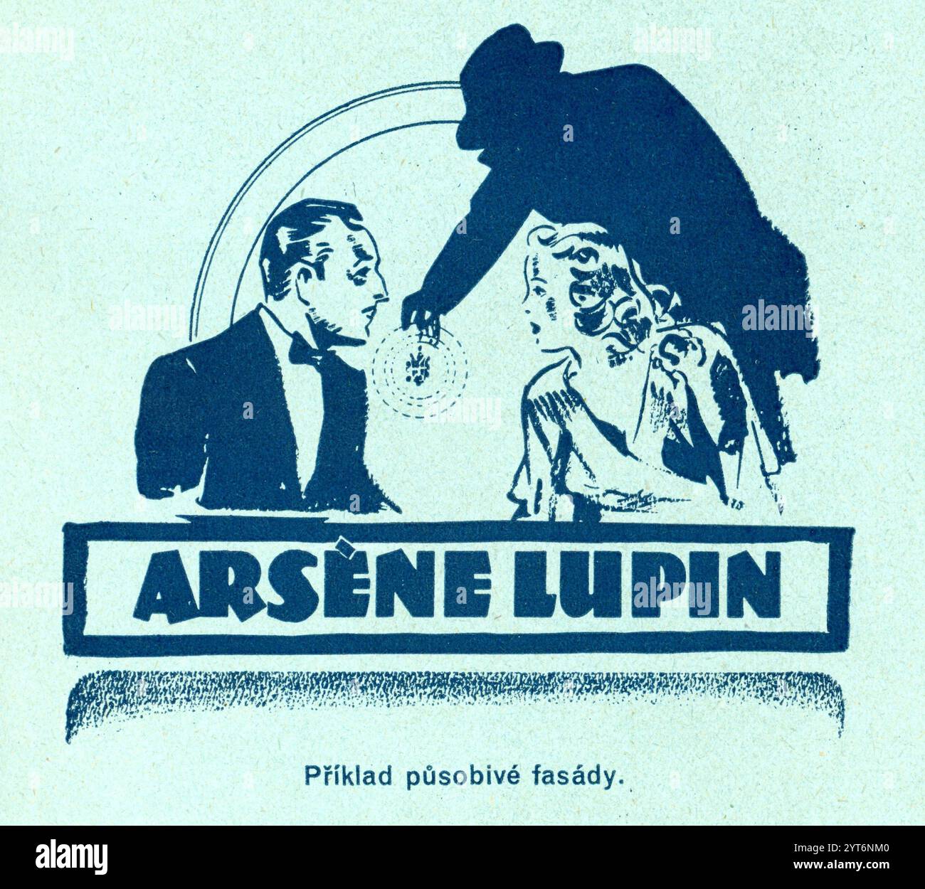 MELVYN DOUGLAS VIRGINIA BRUCE and WARREN WILLIAM in ARSENE LUPIN ...