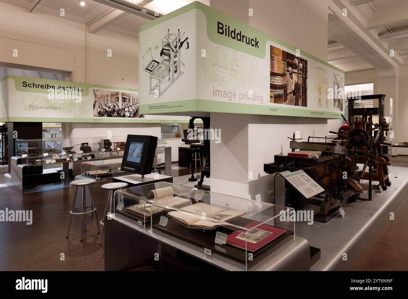 Technical Museum Vienna, Austria. exhibition on image printing, Stone ...