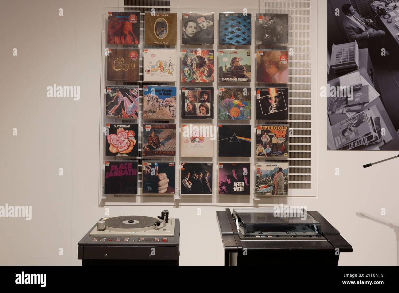 Technical Museum Vienna, Austria. radio studio technology in the 1960s ...