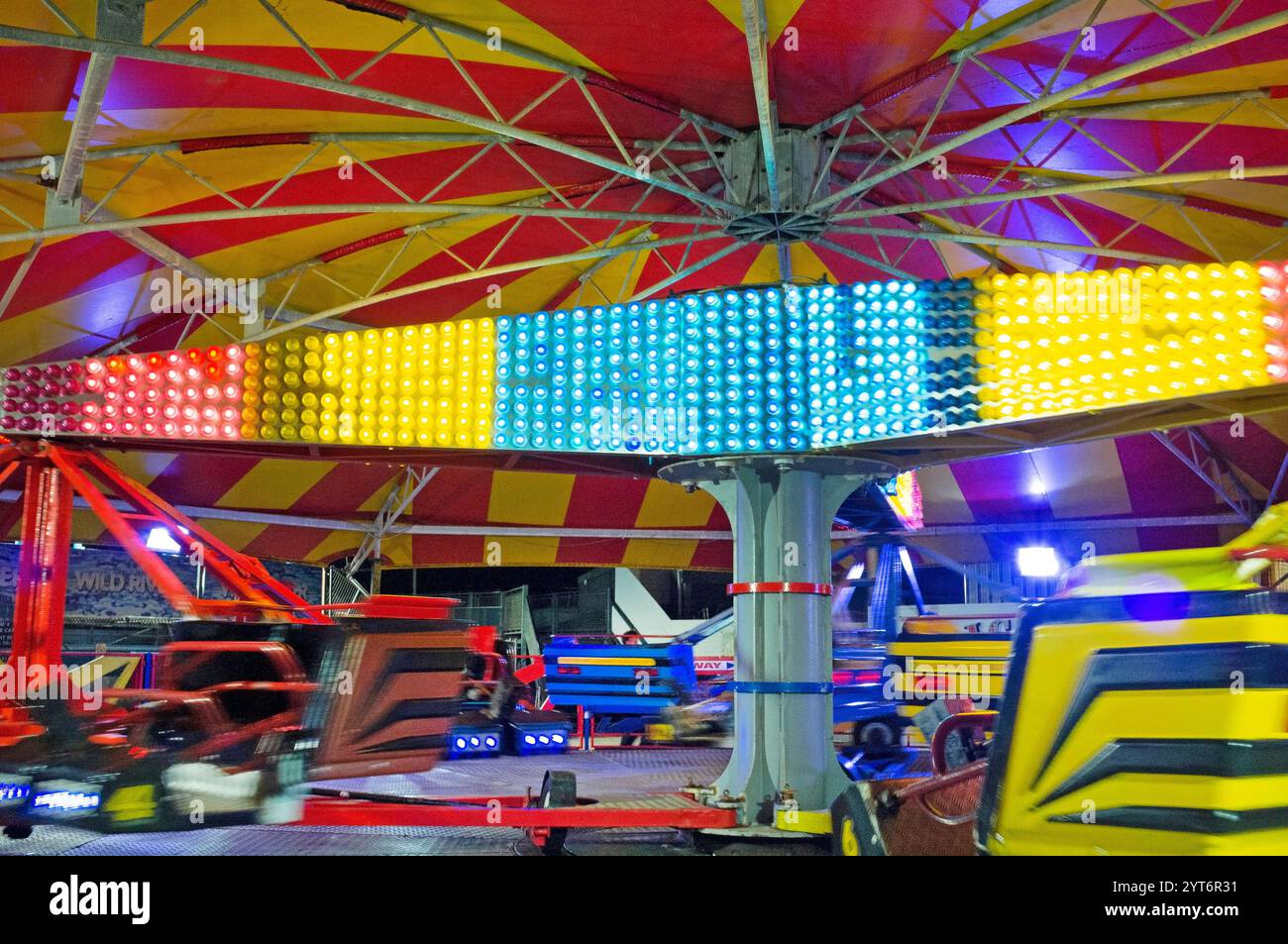 An amusement ride on Brighton Pier, England Stock Photo - Alamy