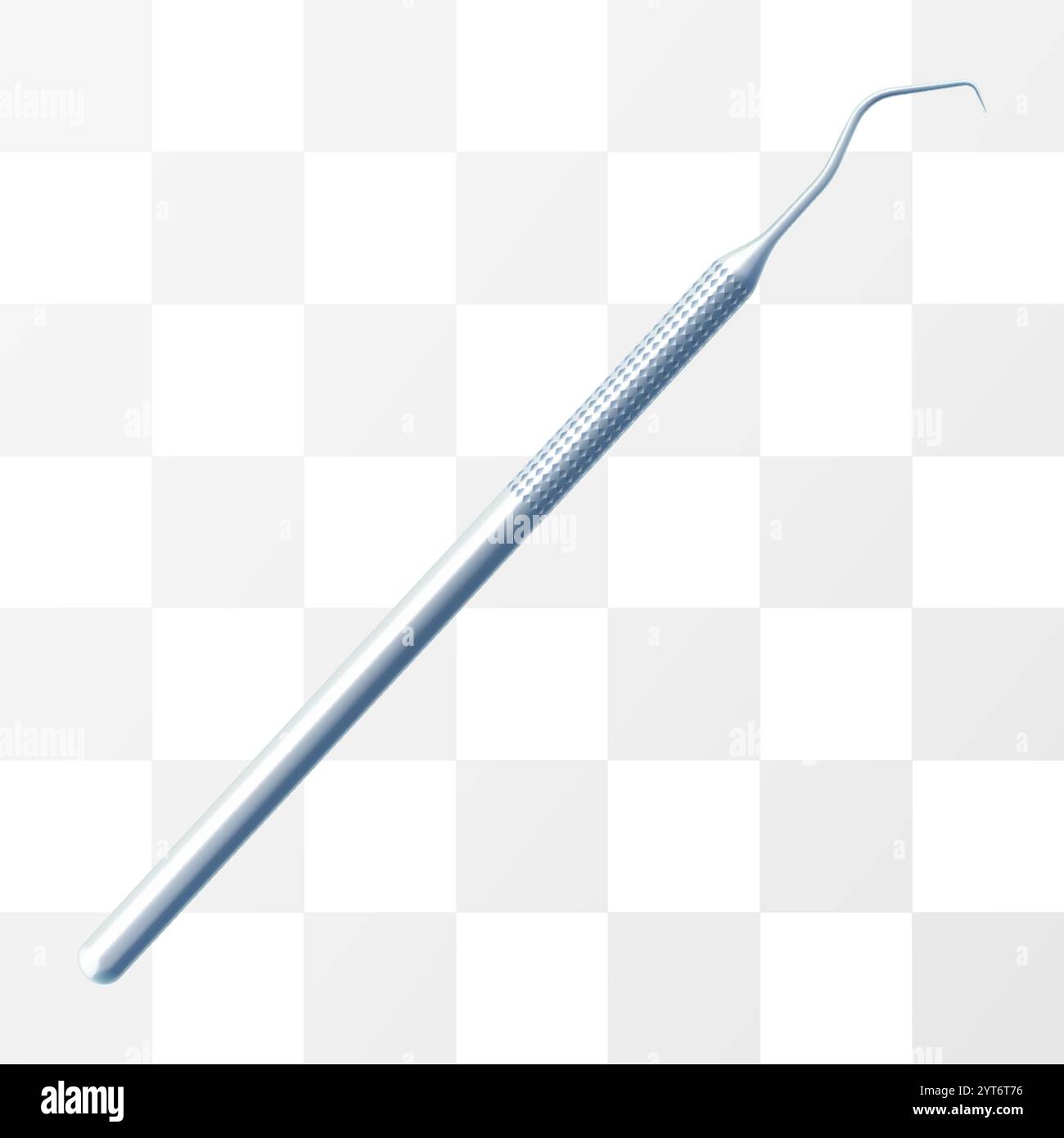 Dentist surgery tools isolated on white background. Dental surgical ...