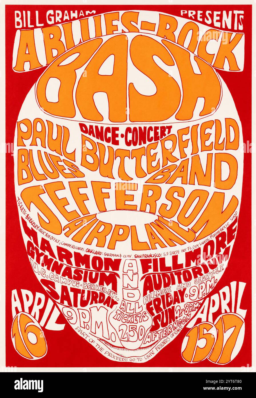 Fillmore auditorium jefferson airplane hi-res stock photography and ...