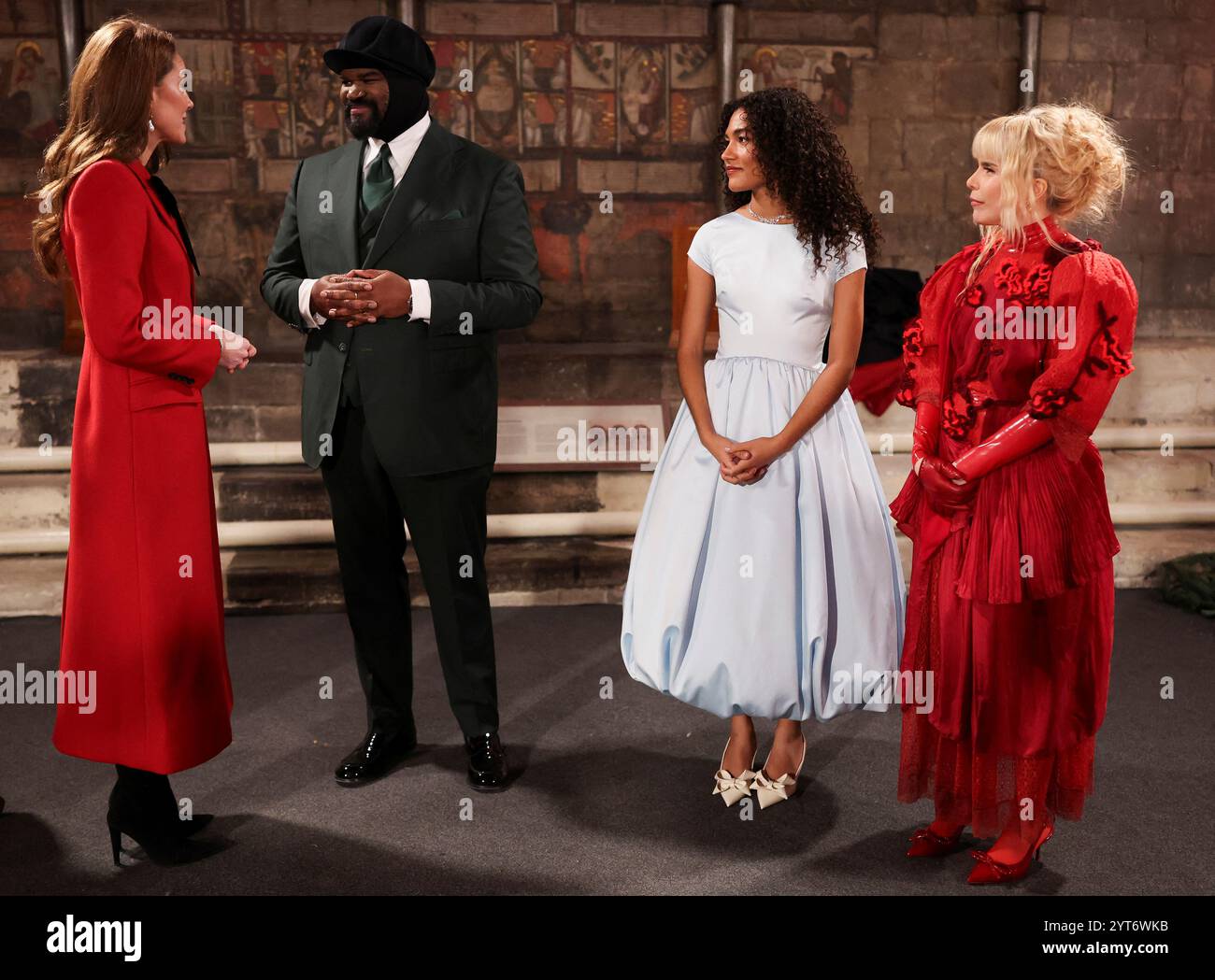 The Princess of Wales meets Gregory Porter, Olivia Dean, and Paloma ...