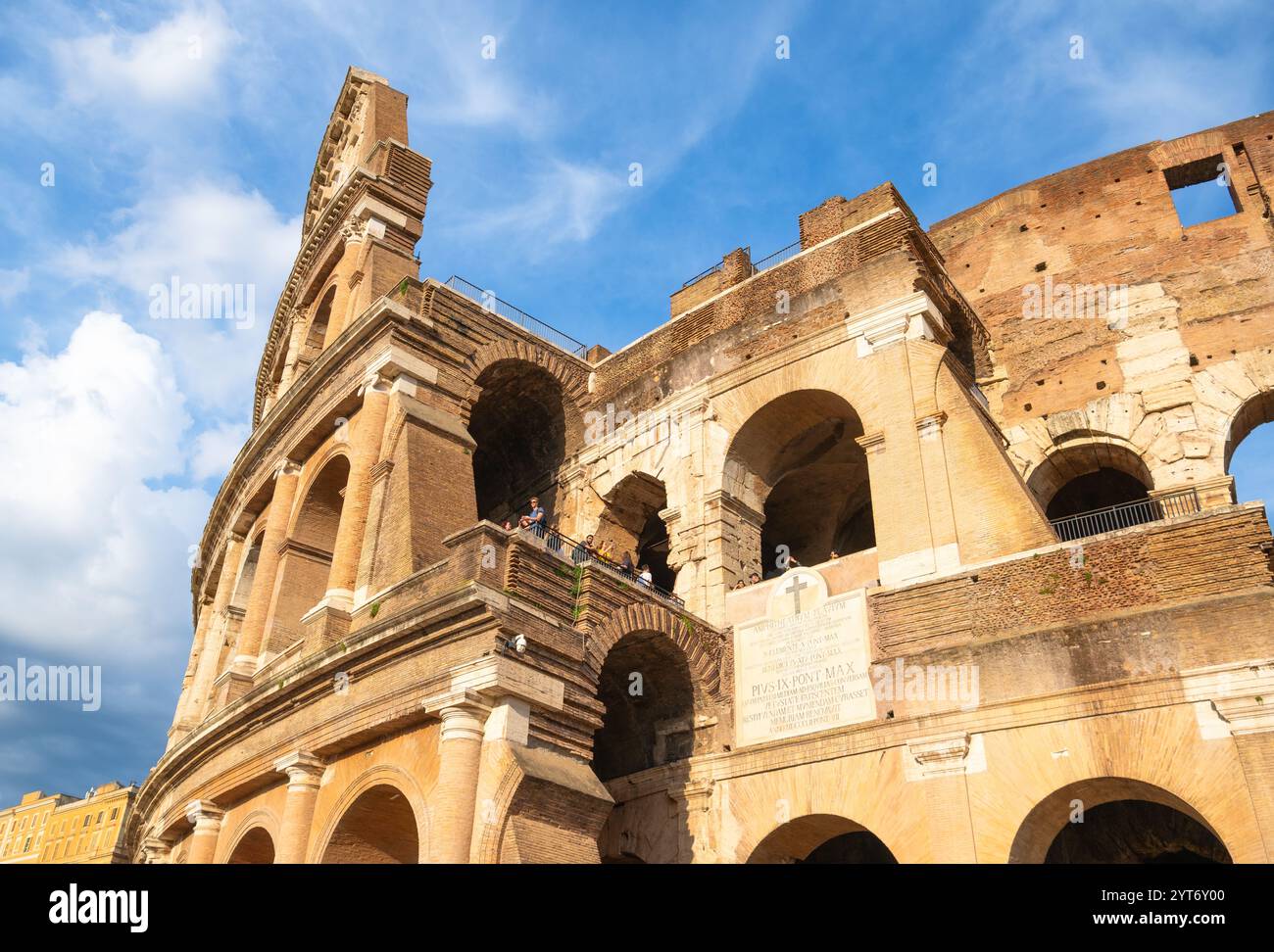 The Colosseum (Colosseo), Rome, Italy Stock Photo - Alamy