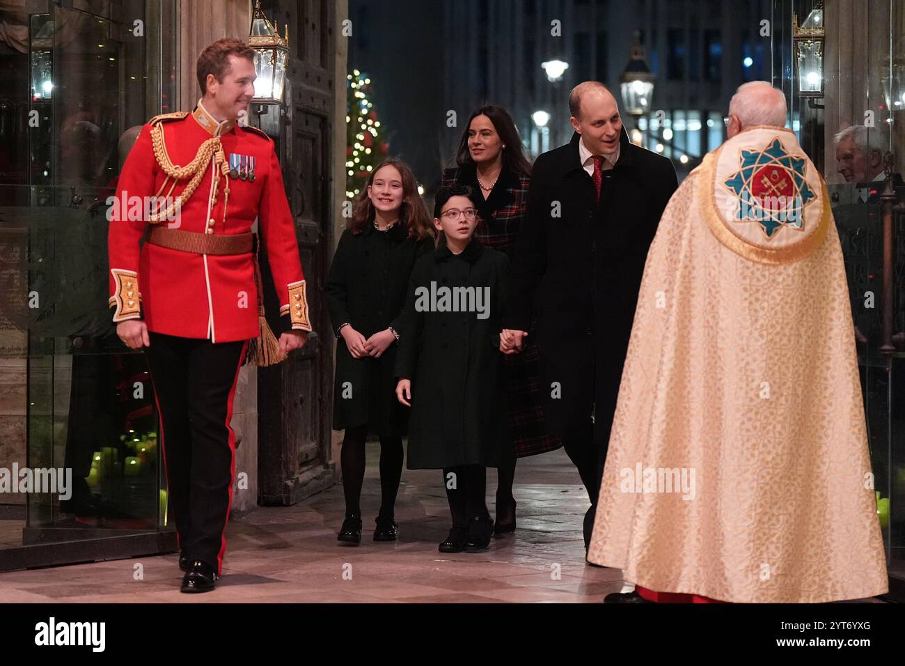Lord Frederick Windsor his wife, Sophie Winkleman and daughters Maud ...