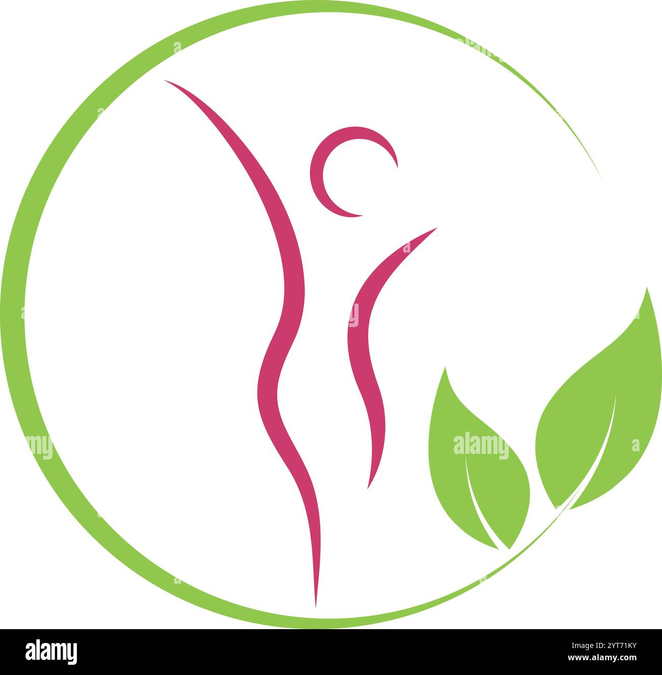 woman, gynecologist, wellness, physiotherapy, fitness, logo Stock ...