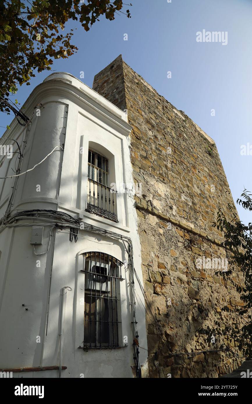 San Sebastian Tower in Tarifa Stock Photo - Alamy