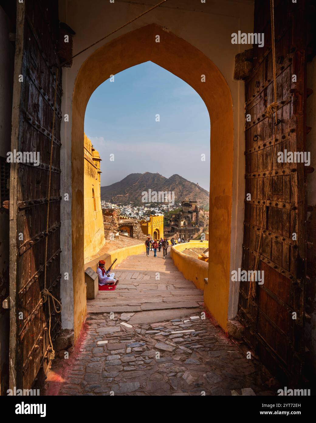Amber fort facade hi-res stock photography and images - Alamy