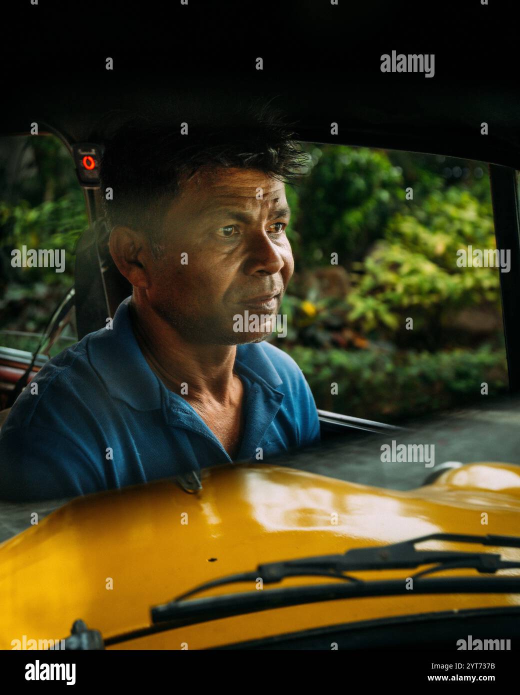 Indian cab driver hi-res stock photography and images - Alamy