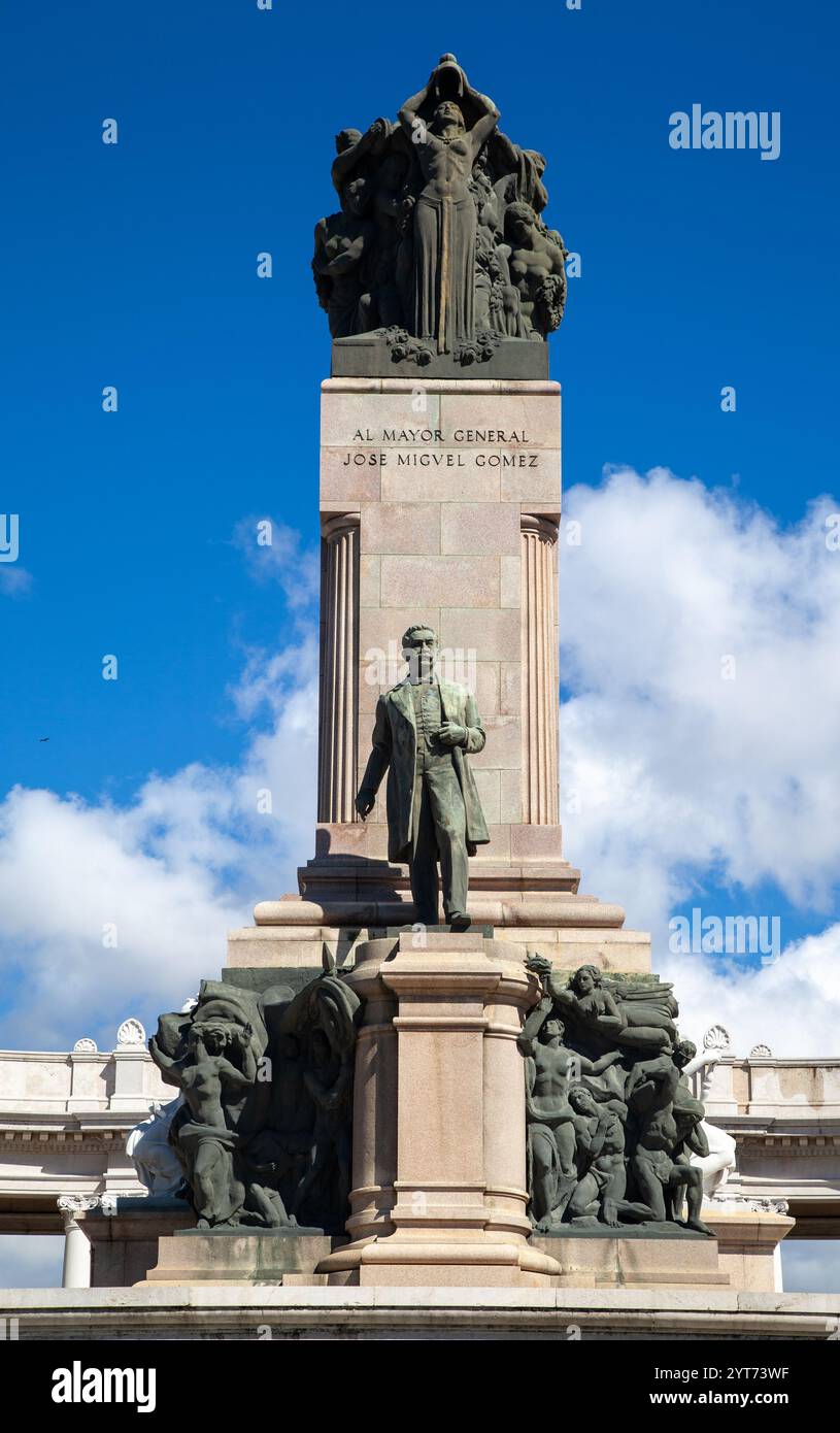The Jose Miguel Gomez monument in La Habana, Havana, Cuba Stock Photo ...