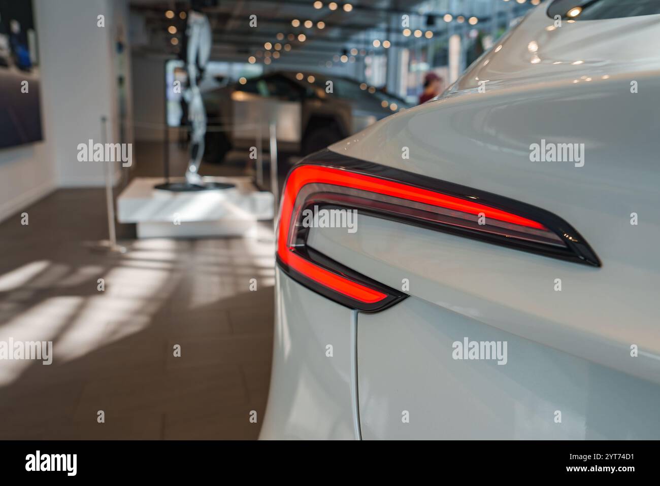 Car rear end light hi-res stock photography and images - Alamy