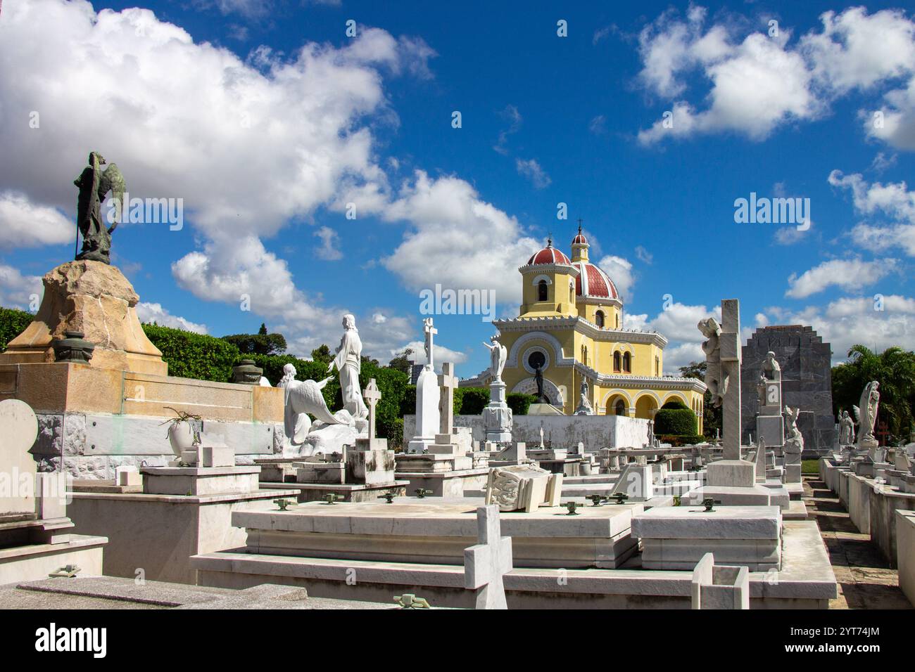 The Ornate Mausoleum in Cristoban Colon cemetery, La Habana, Havana ...