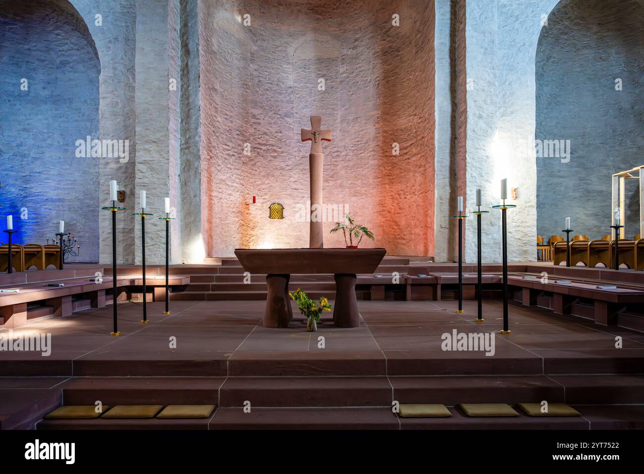 Destroyed altar church in hi-res stock photography and images - Alamy