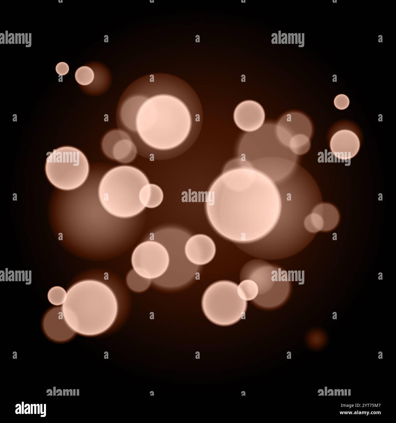 Abstract background with bokeh effect in trendy Mocha, Mousse shades ...