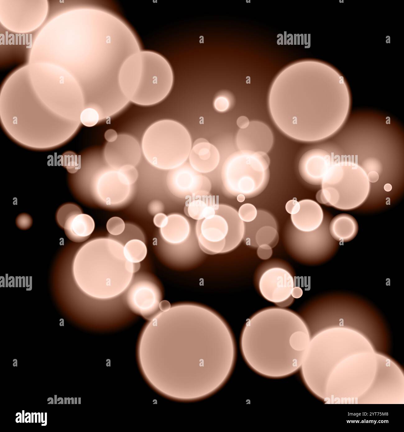 Abstract background with bokeh effect in trendy Mocha, Mousse shades ...