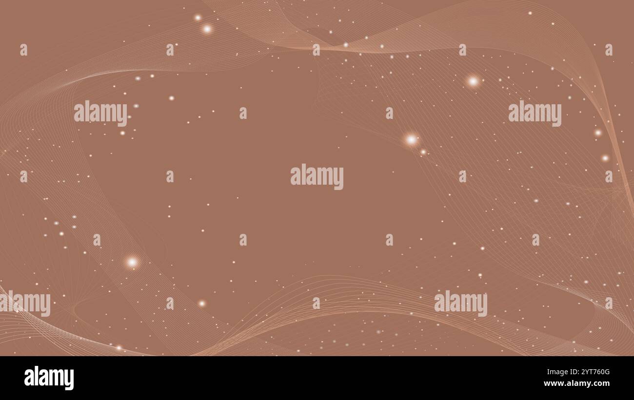 Abstract Background in the Trendy Color of the Year 2025 with Flowing ...