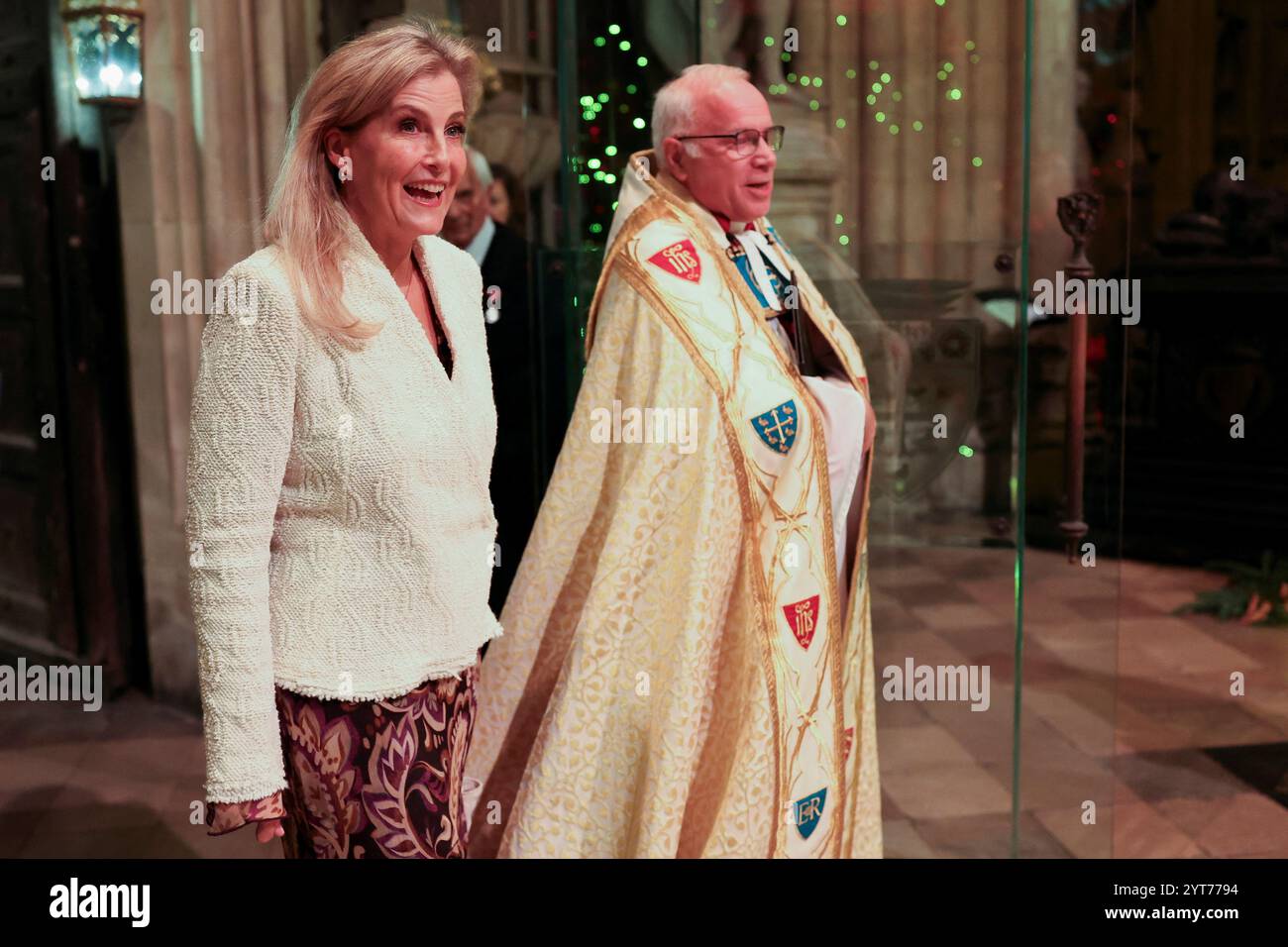 The Duchess of Edinburgh arrives for the Together At Christmas carol ...