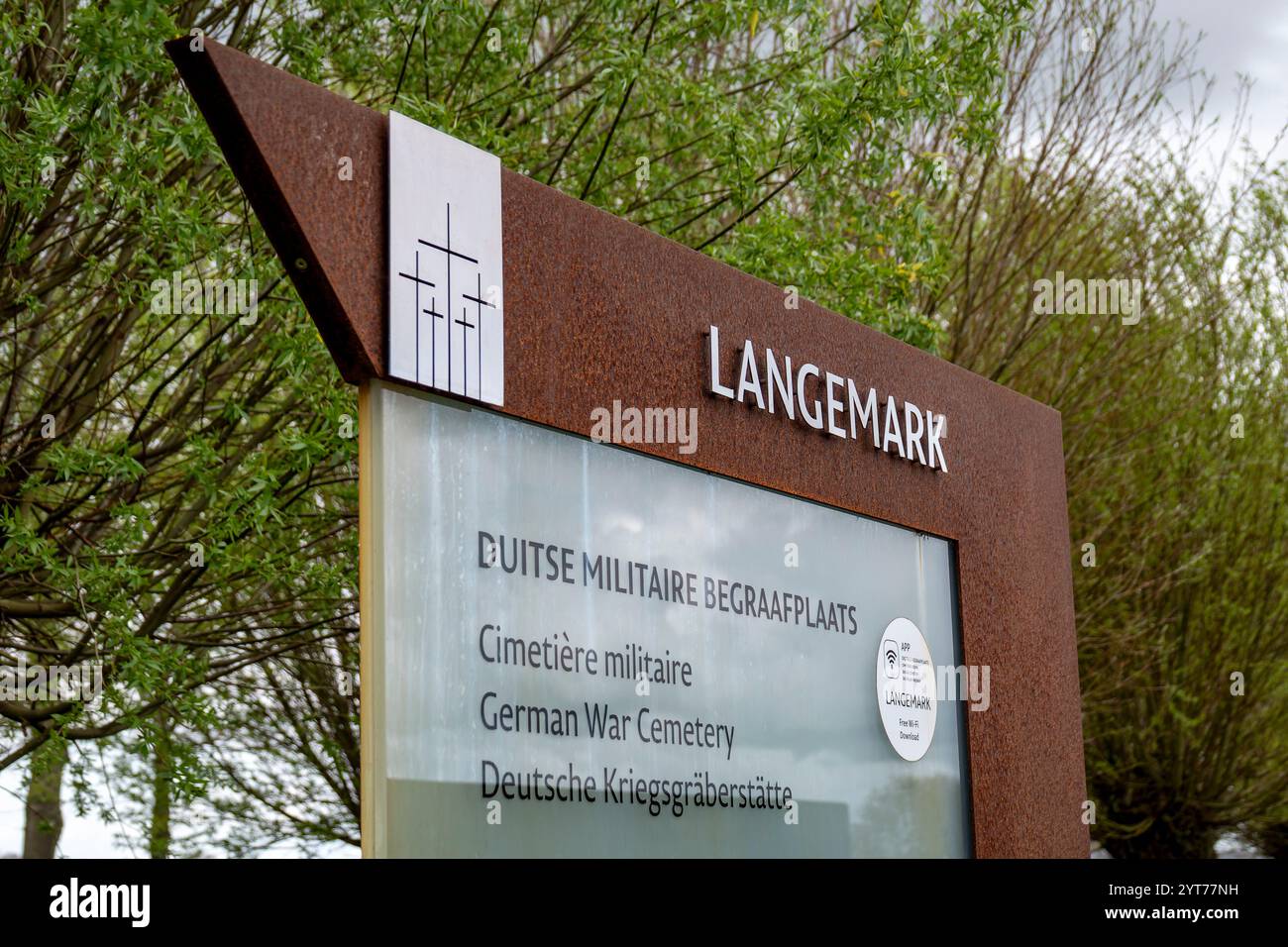 Langemark-Poelkapelle, the Langemark North Cemetery was specially ...