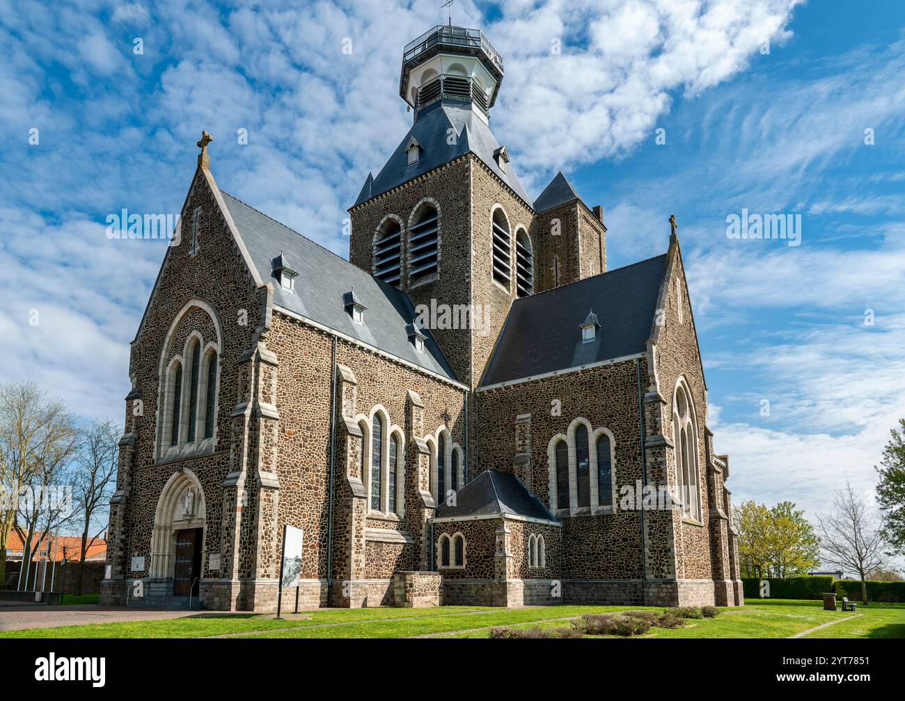 Was founded as an abbey church by adela of france hi-res stock ...