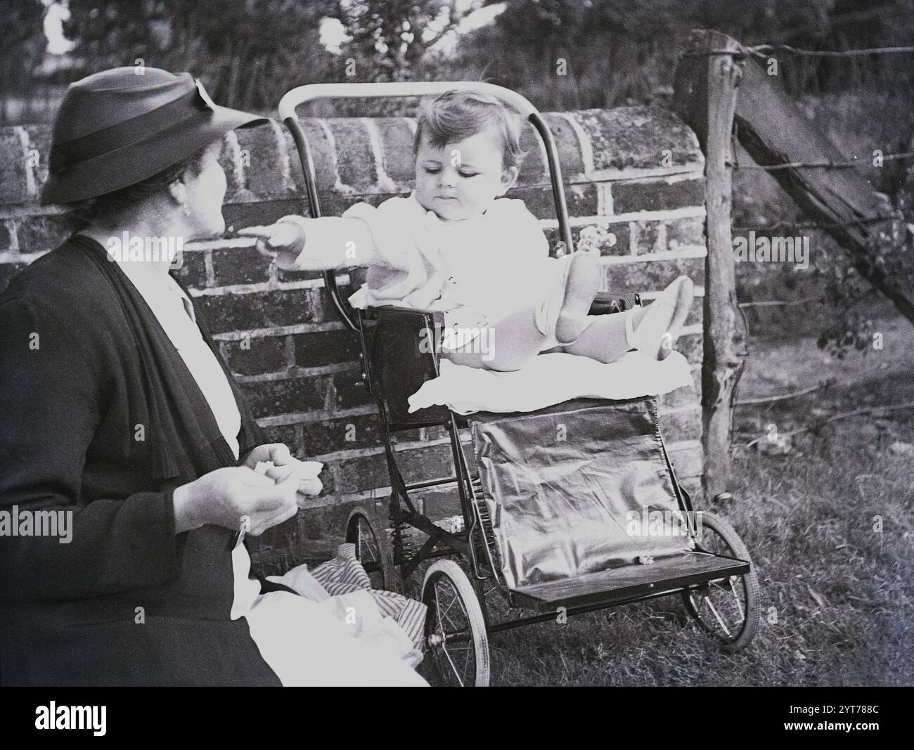 1930s pushchair hi-res stock photography and images - Alamy