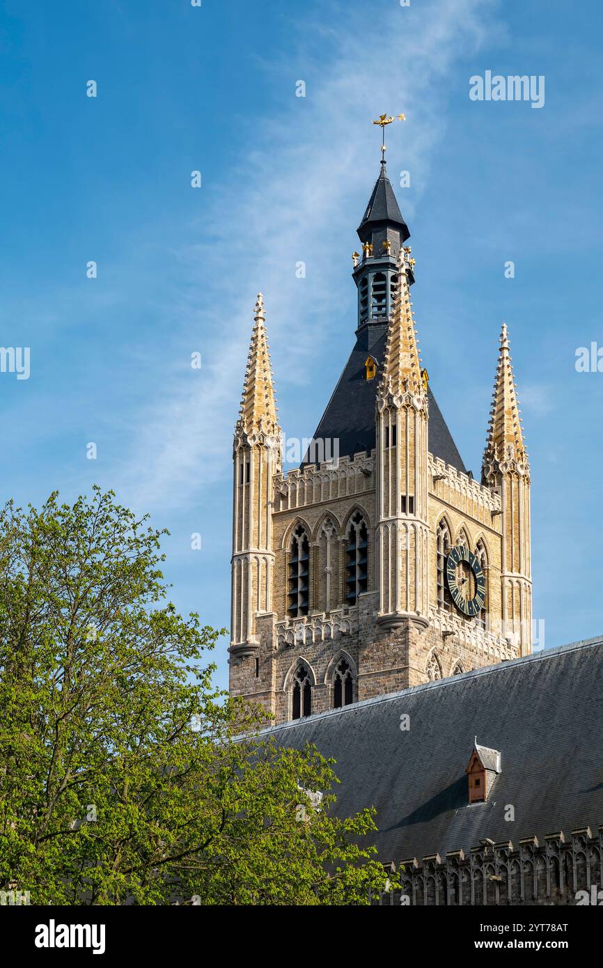 Ypres, In the historic Cloth Halls, a large Gothic building complex on ...