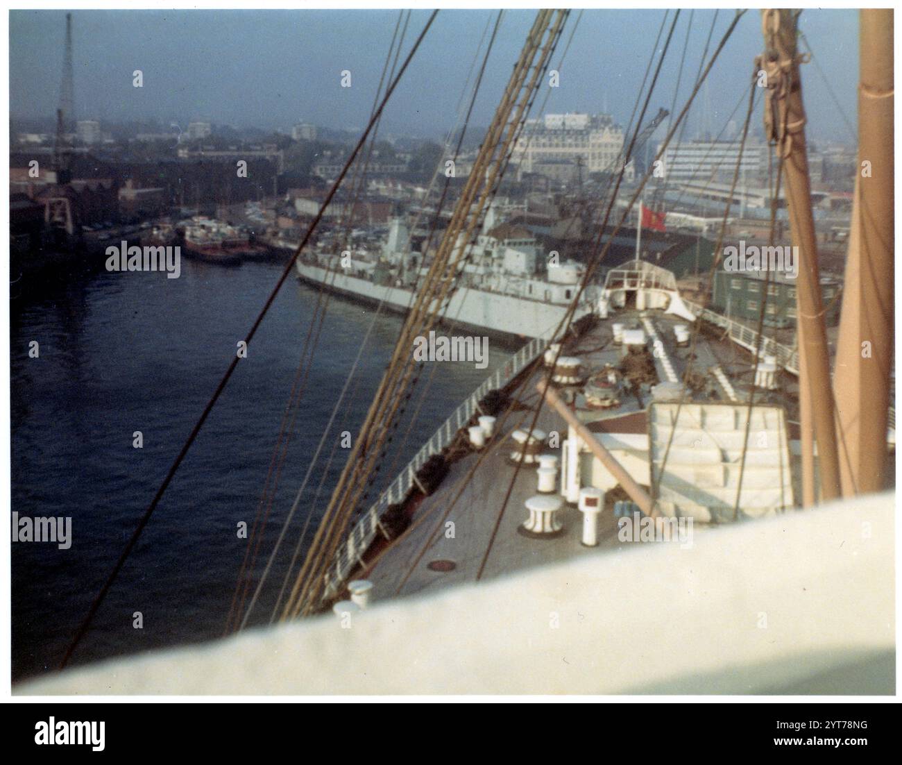 View from bridge on Cut Out Stock Images & Pictures - Alamy