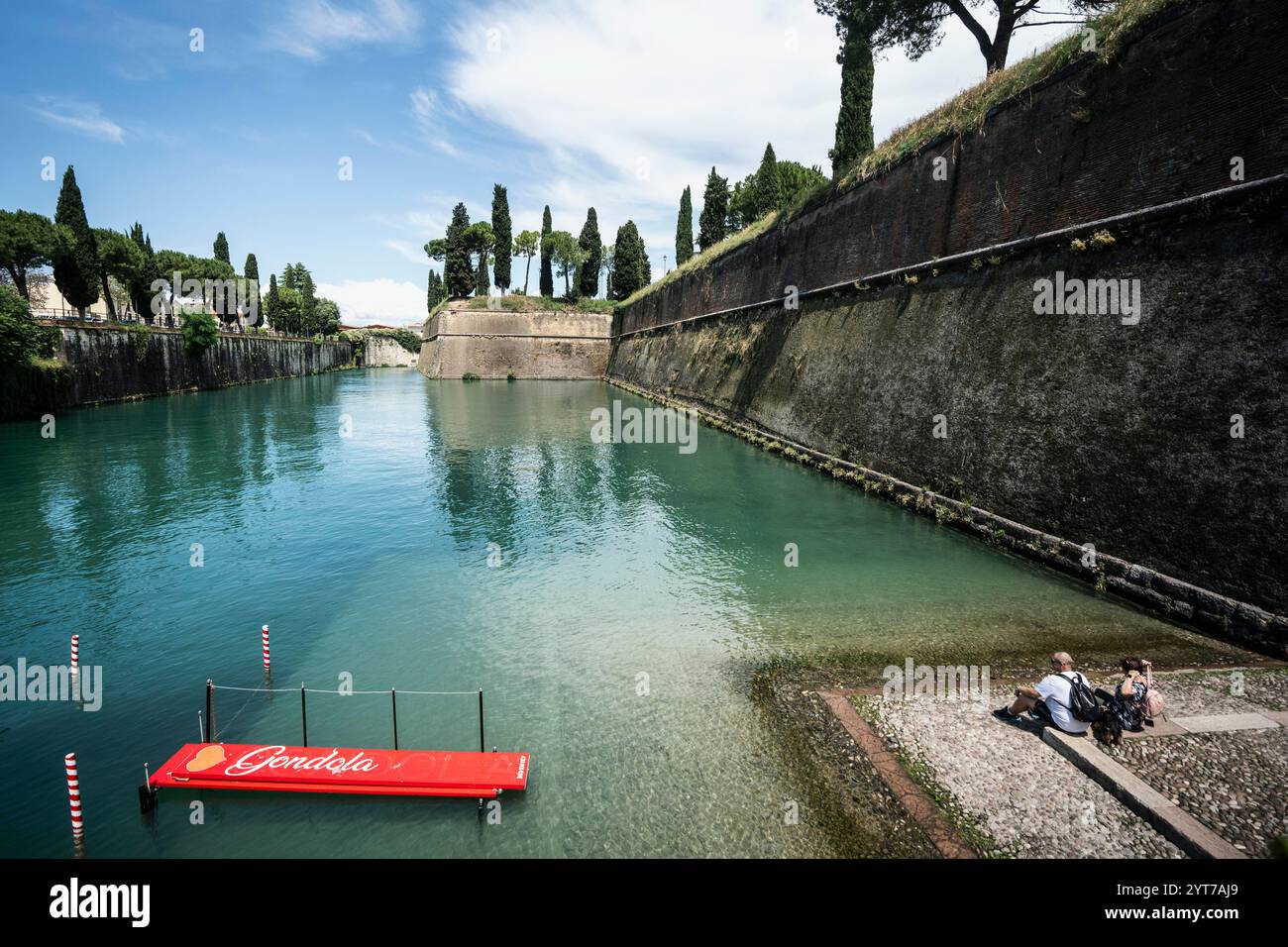 Italy, Peschiera del Garda ( Verona), June 26,2024: Climate change, in ...