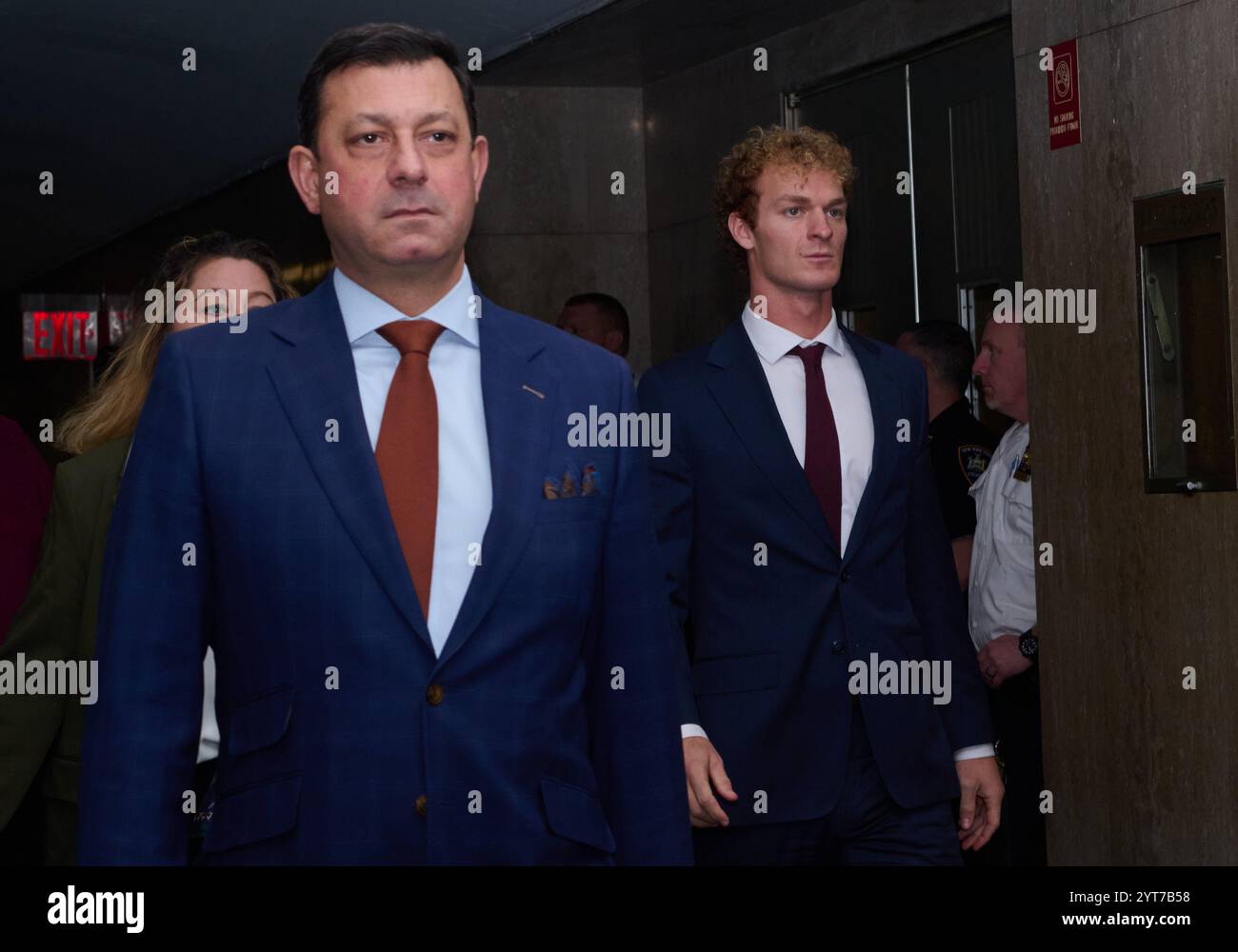 New York, New York, USA. 6th Dec, 2024. Daniel Penny and defense ...