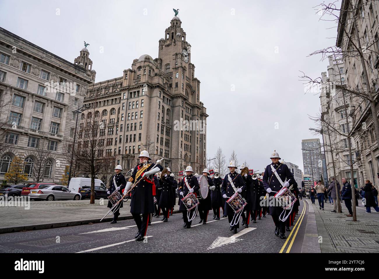 The parade as the HMS Prince of Wales Awarded Freedom Of The City of ...