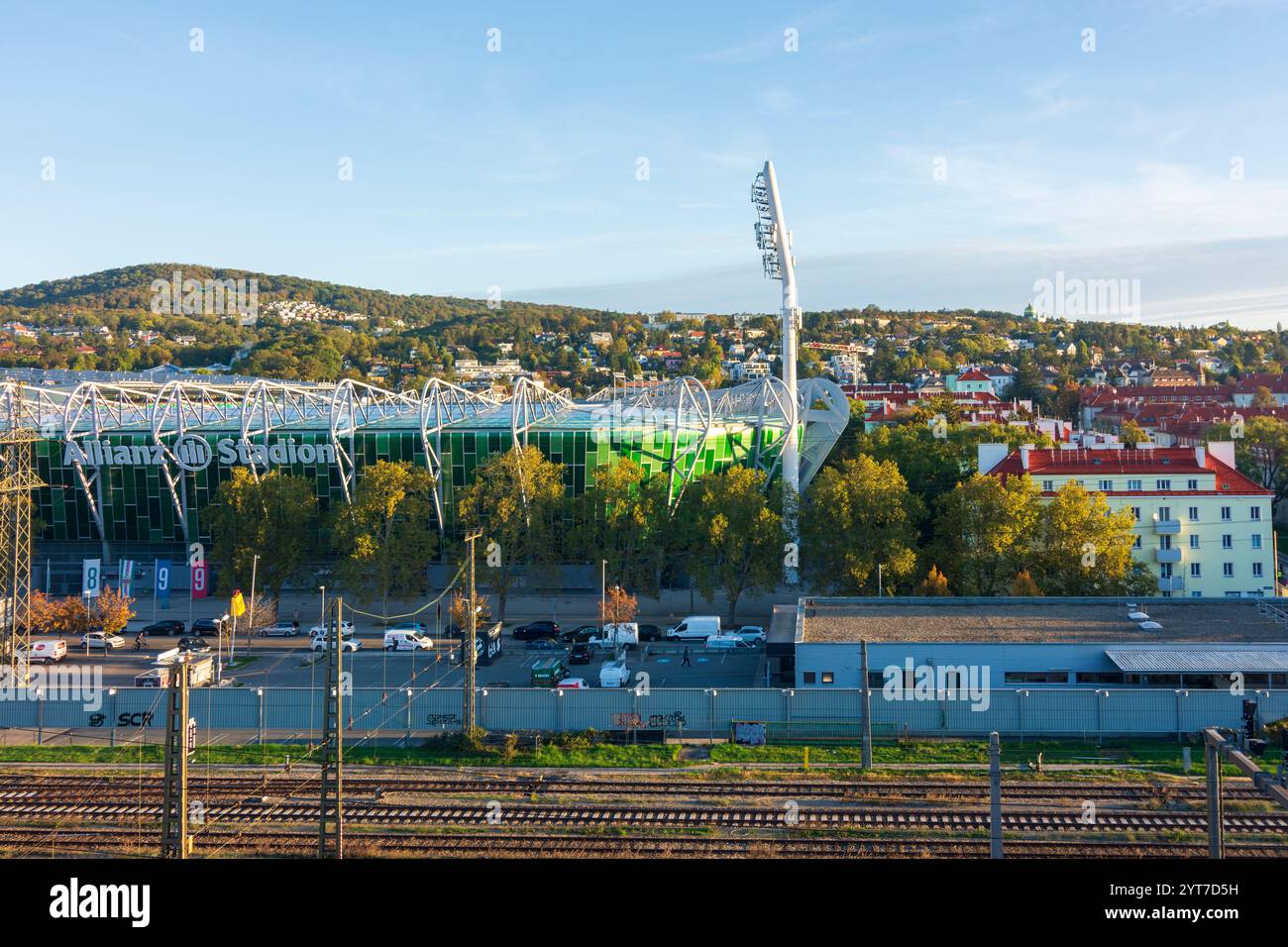 Vienna, Allianz Stadion of SK Rapid Wien in 14. Penzing, Austria Stock ...