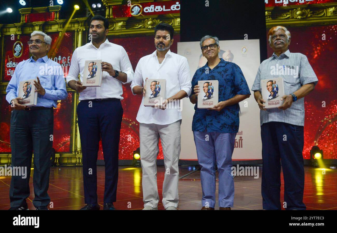 Chennai, India. 06th Dec, 2024. Renowned Actor of the Tamil Nadu & TVK ...