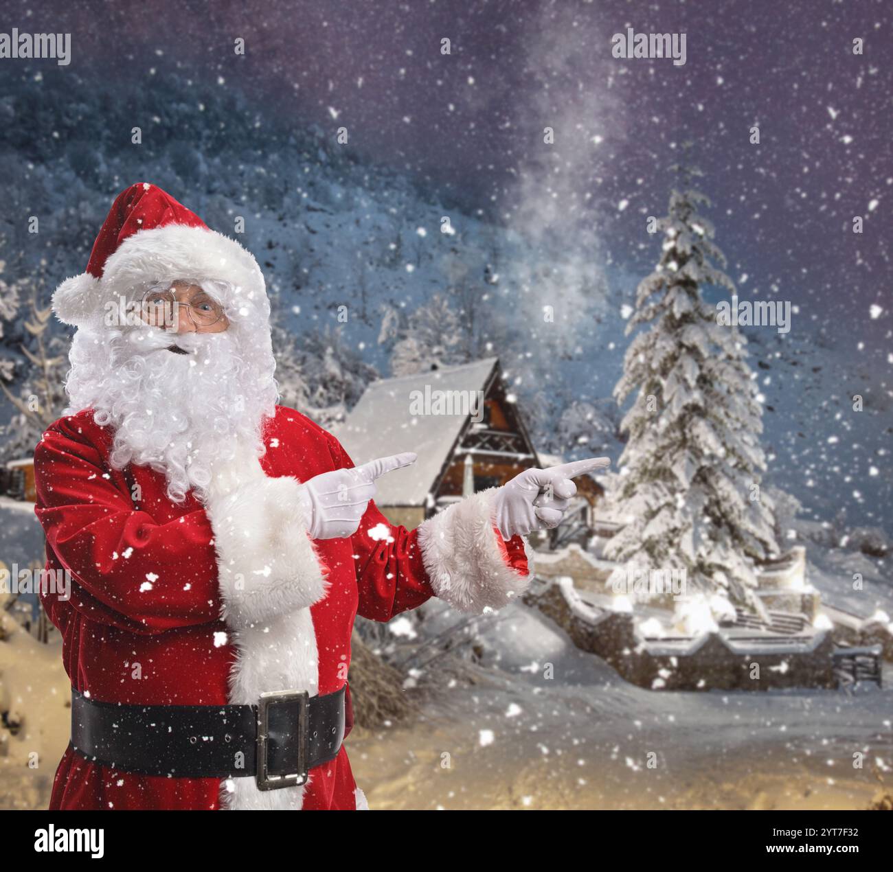 Santa claus mountain hi-res stock photography and images - Alamy