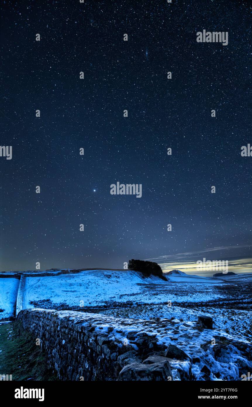 Zodiacal Light, Venus, the Andromeda galaxy seen to the west from ...