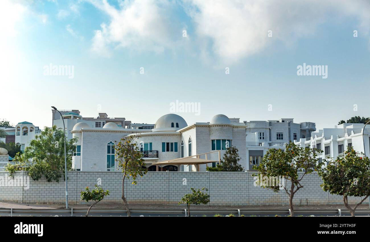 City view, Sultan Qaboos Street, Muscat, Muscat, Oman, Arabian ...