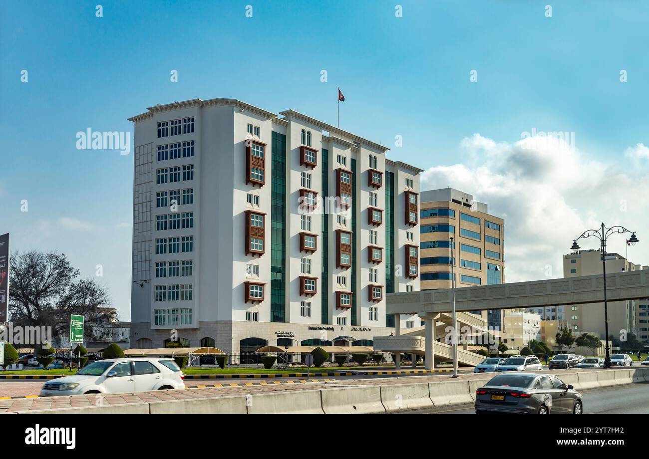 City view, Muscat, Sultan Qaboos Street, Muscat, Oman, Arabian ...