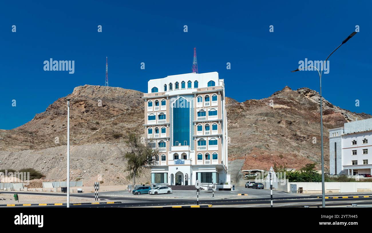 City view, Muscat, Maskat, Oman, Arabian Peninsula, Middle East, Asia ...