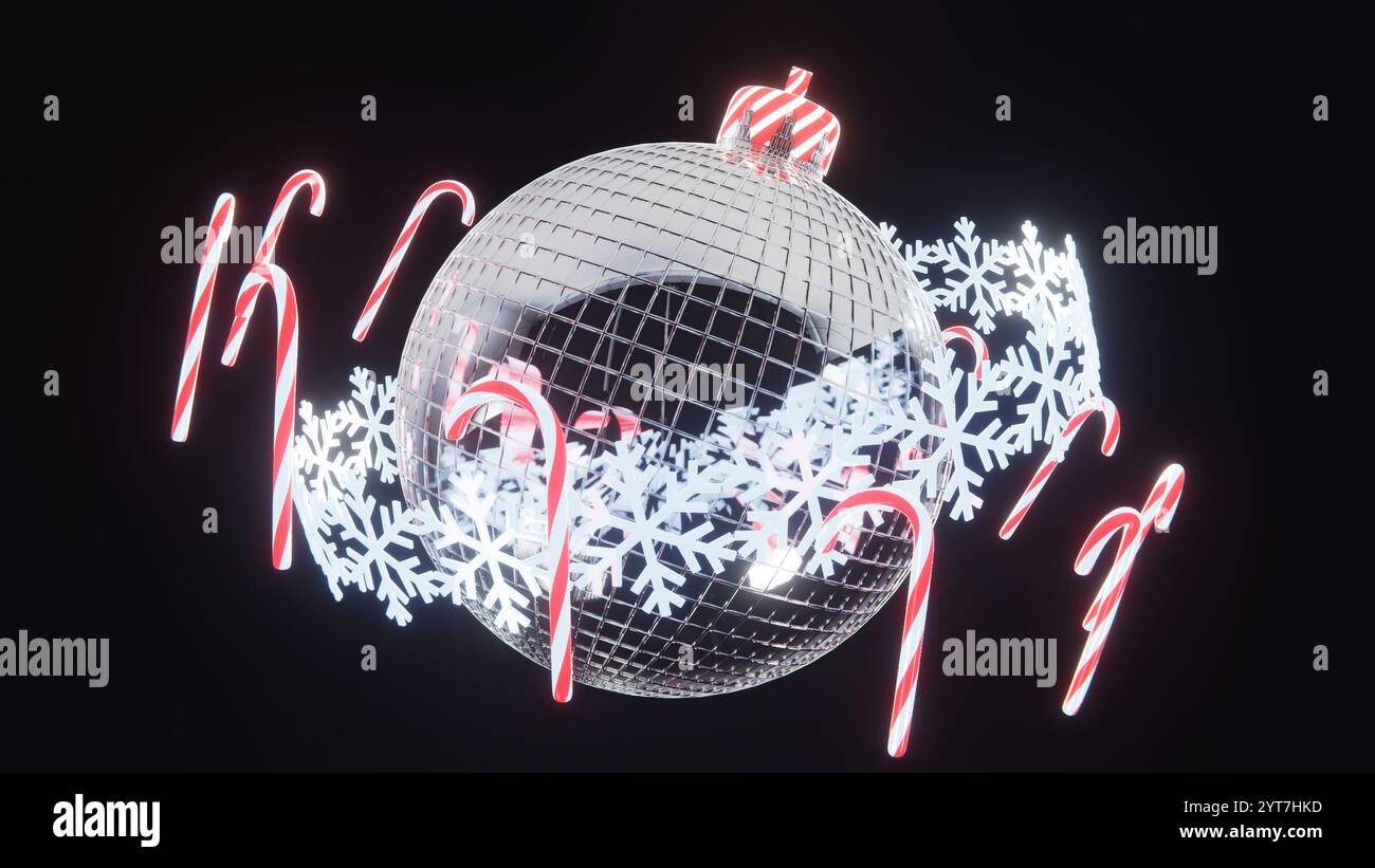 Vibrant disco ball image hi-res stock photography and images - Alamy