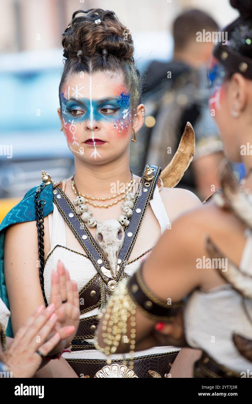Moros y Cristianos, Fiesta, Customs, Portrait, Women, Tradition ...