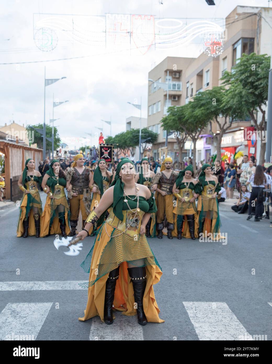 Moros y Cristianos, fiesta, amateur actors, parade, Rojales, Alicante ...