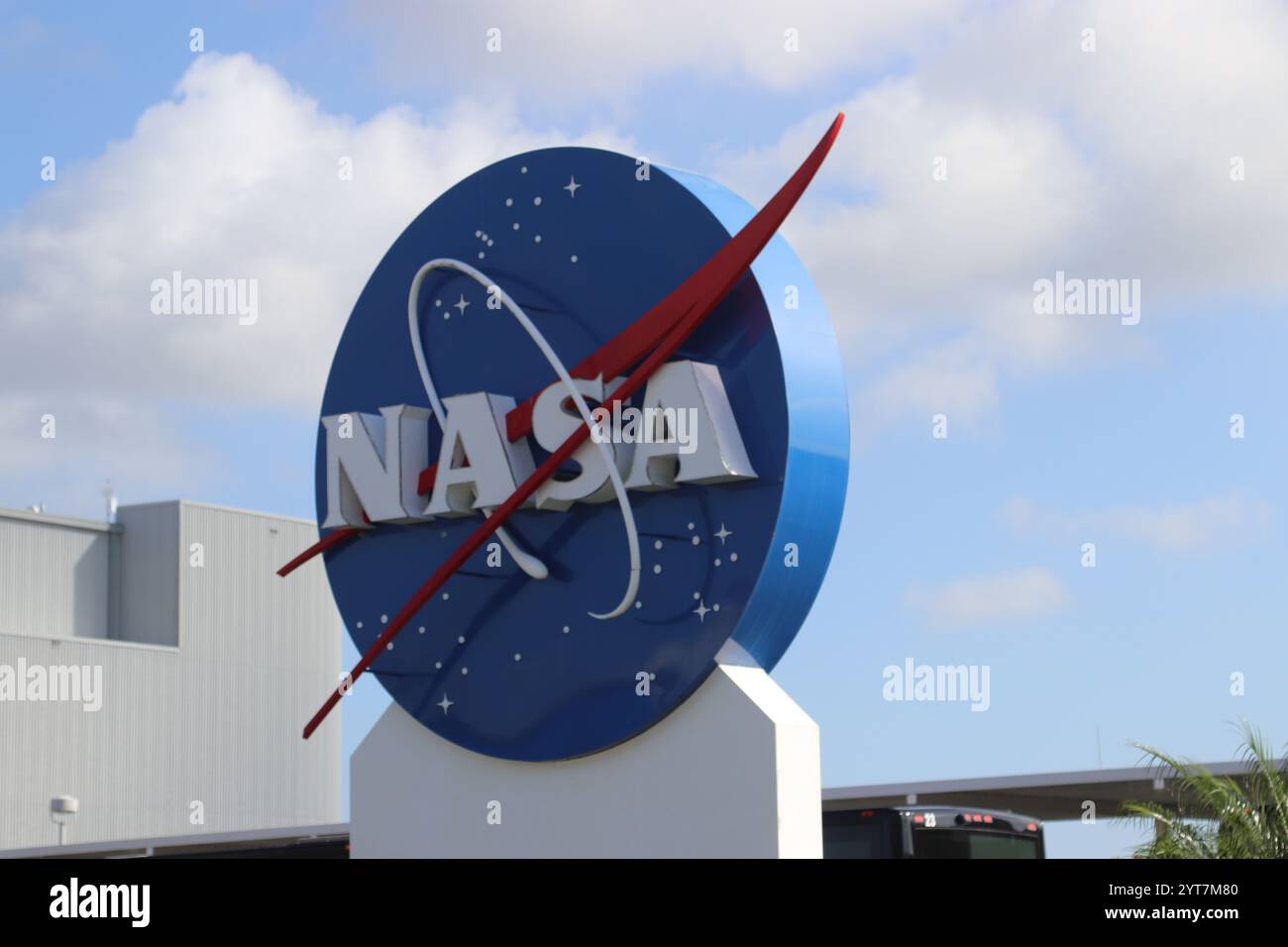NASA Logo Cape Canaveral Florida USA Stock Photo - Alamy