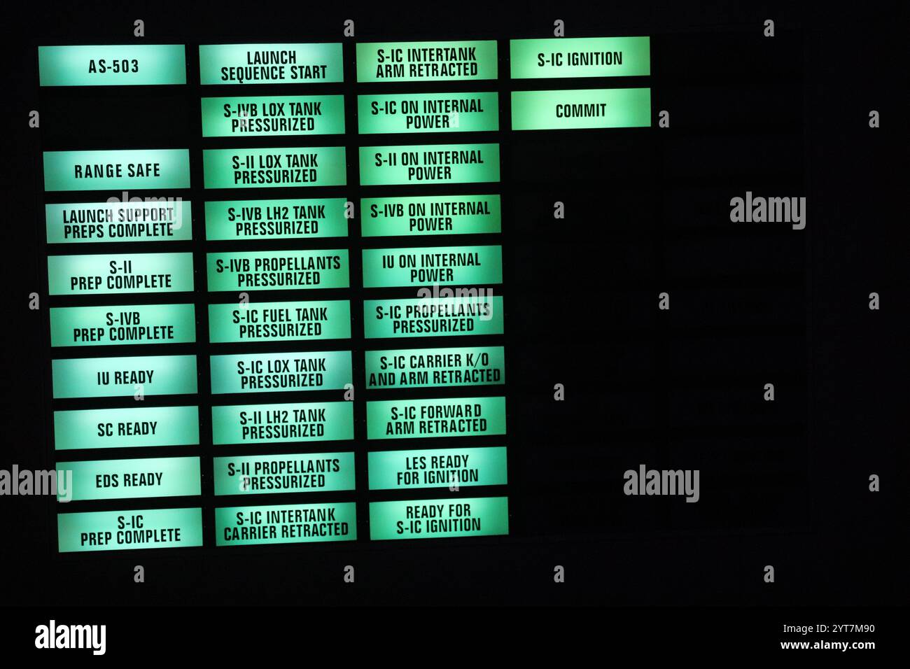 Saturn 5 rocket and the Apollo program Stock Photo - Alamy