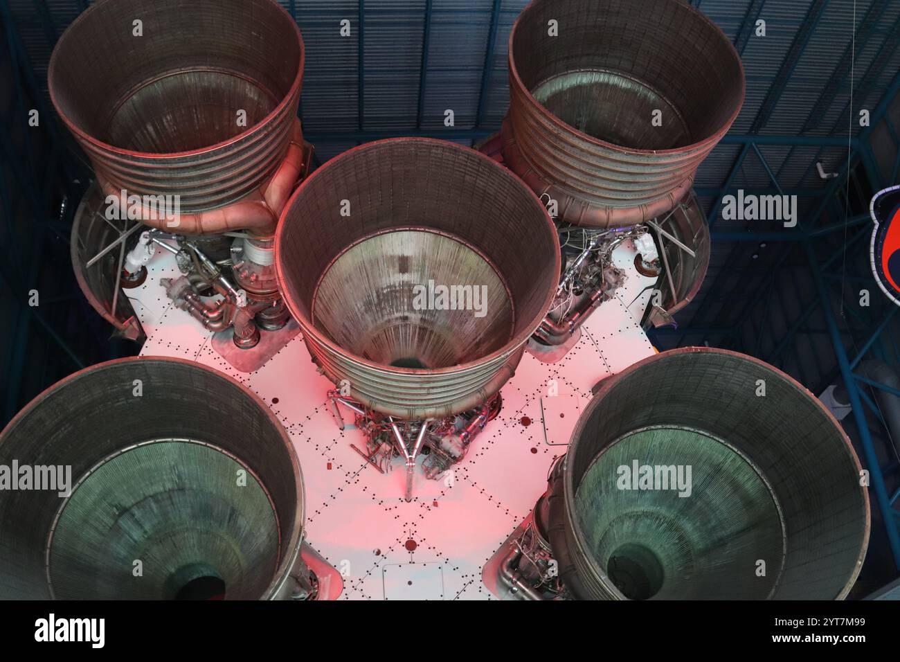 Saturn 5 rocket and the Apollo program Stock Photo - Alamy