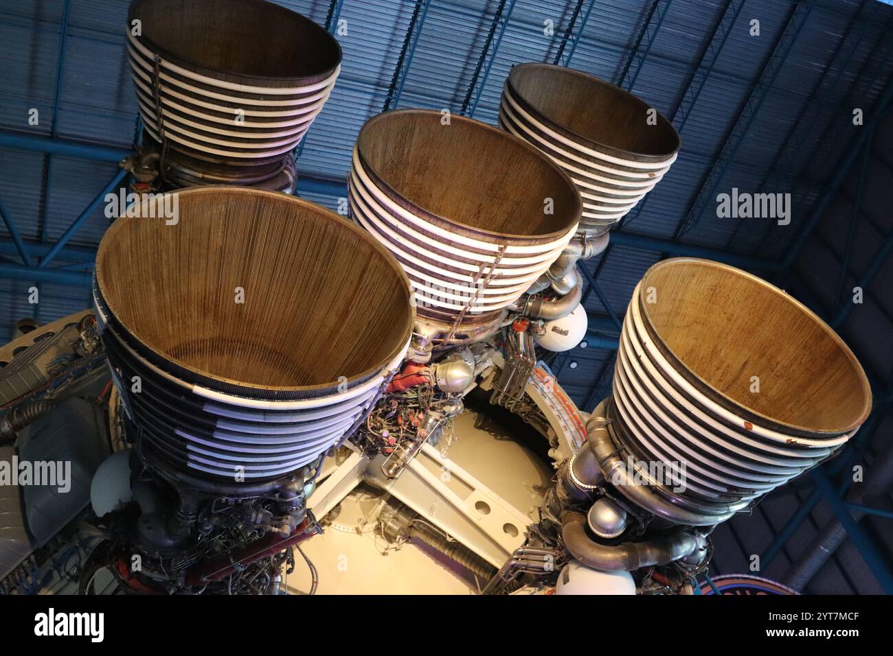 Saturn 5 rocket and the Apollo program Stock Photo - Alamy
