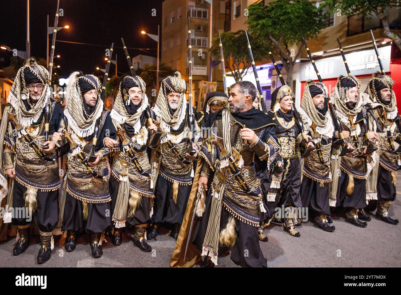 Moros y Cristianos, fiesta, horse, rider, parade, tradition, Rojales ...