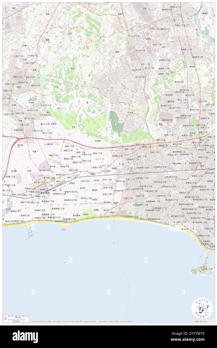 Kowada, Chigasaki Shi, JP, Japan, Kanagawa, N 35 20' 27'', N 139 26' 7 ...